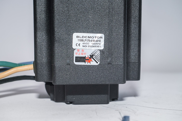 310vdc 2.5kw BLDC Motor Nema43 110mm Square Shape Stepper Motor Brushless
